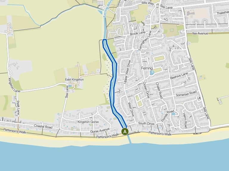 Hike to Bench with a view of Ferring Rife | hike | Komoot